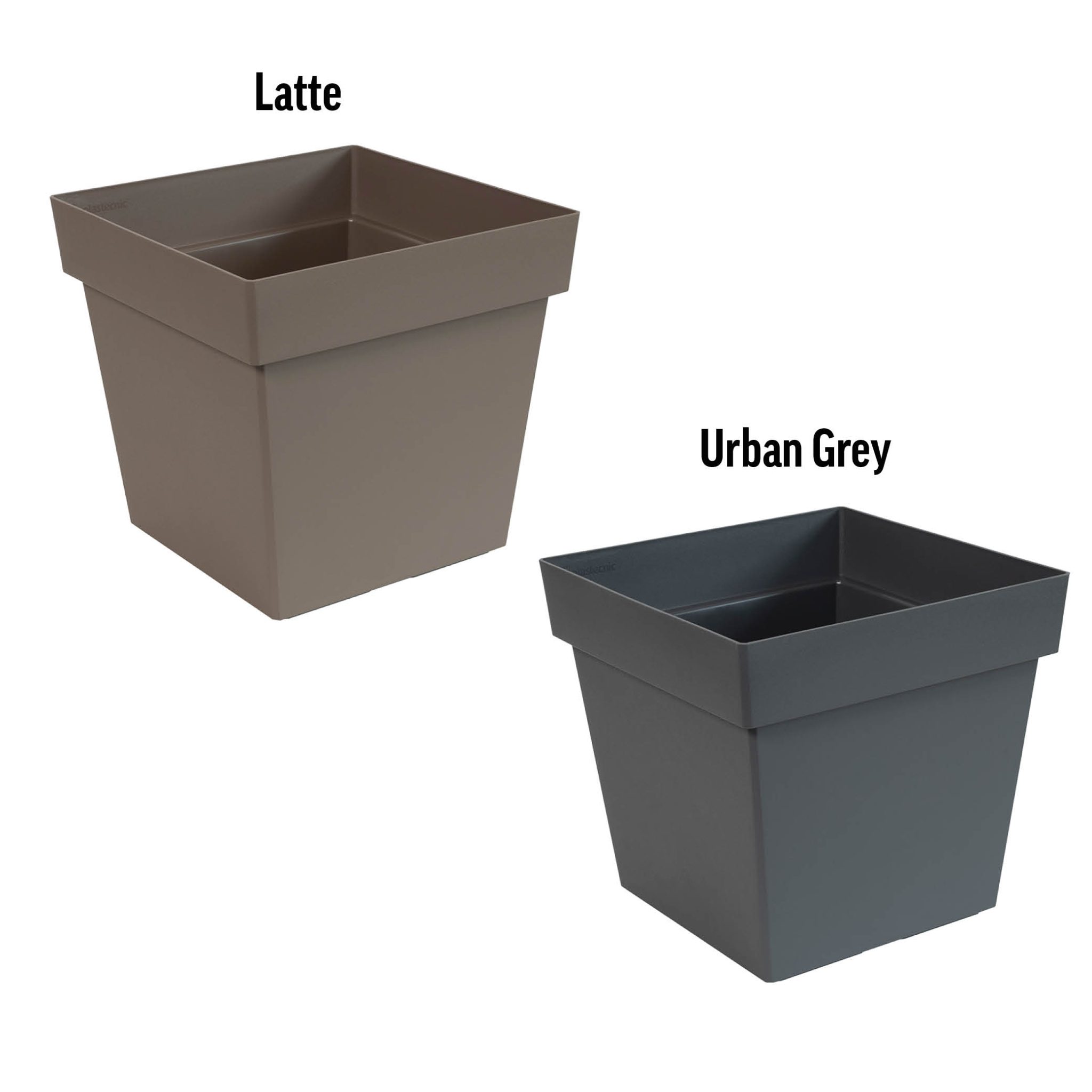 CONTEMPORARY SQUARE POT - Treadstone Products